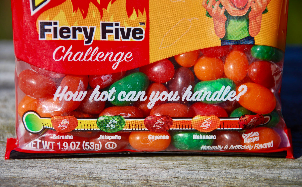 Jelly Belly Bean Boozled Fiery Five Bag – Super Hot Sauces